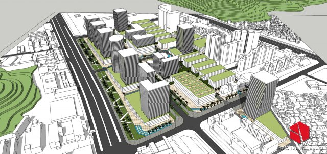 collectiion 25 architectural 3d models urban planning city planning 3D ...