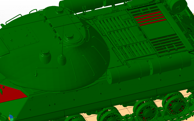 is 3 tanks 3D Model in Tank 3DExport
