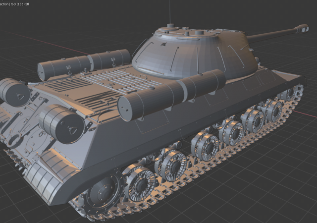 is 3 tanks 3D Model in Tank 3DExport