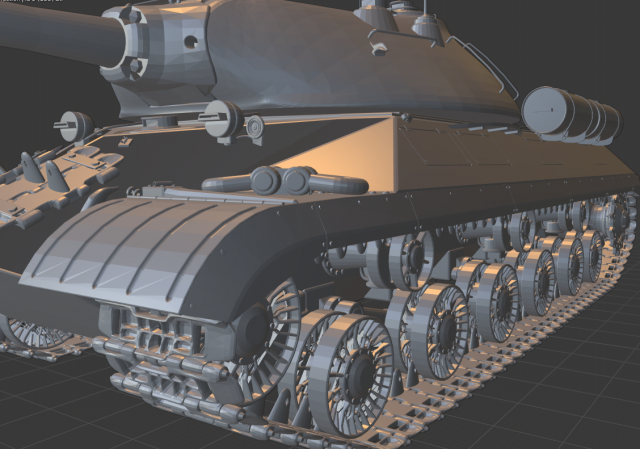 is 3 tanks 3D Model in Tank 3DExport