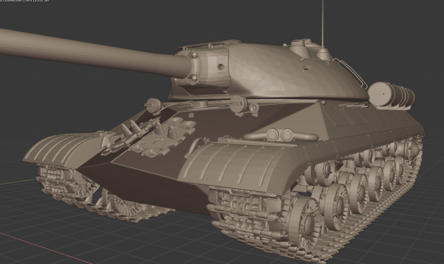 is 3 tanks 3D Model in Tank 3DExport