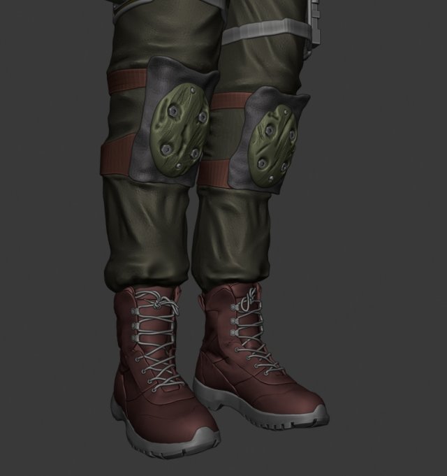 metro exodus soldier 3d print model 3D Print Model in Man 3DExport