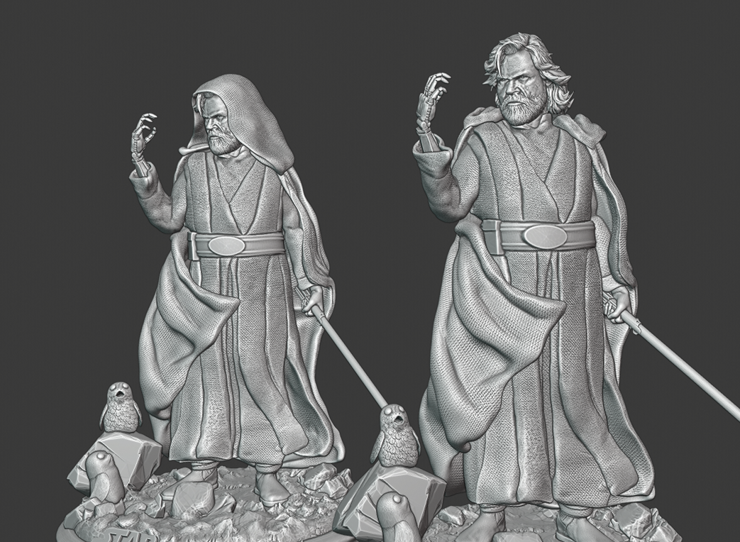 Luke Skywalker 3D Model in Man 3DExport