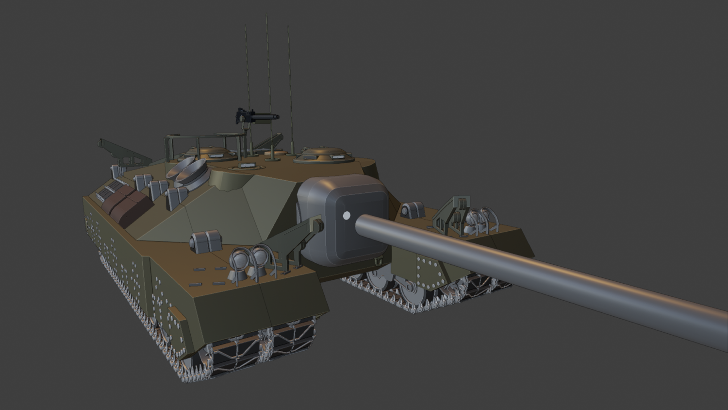 Tanks T95 3D Model in Vehicle 3DExport