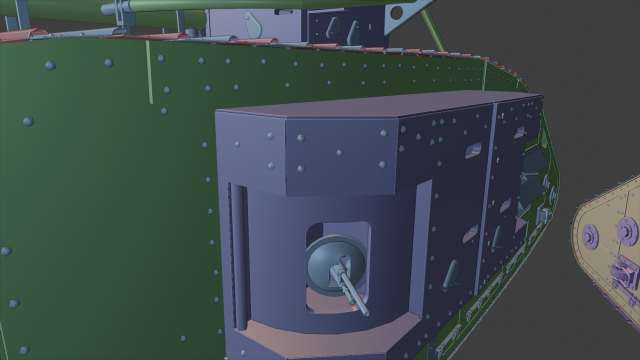 mark v tanks 3D Print Model in Vehicle 3DExport