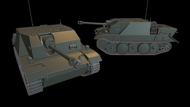 luchs tanks 3D Print Model in Vehicle 3DExport