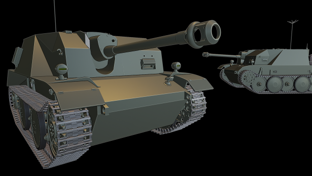 luchs tanks 3D Print Model in Vehicle 3DExport