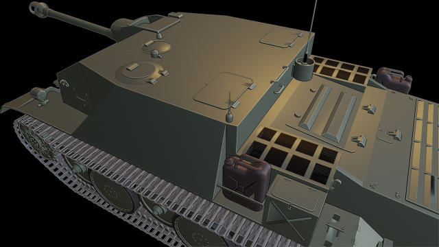 luchs tanks 3D Print Model in Vehicle 3DExport