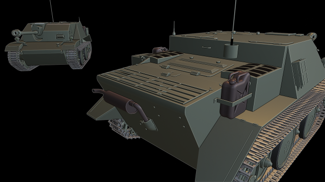 luchs tanks 3D Print Model in Vehicle 3DExport