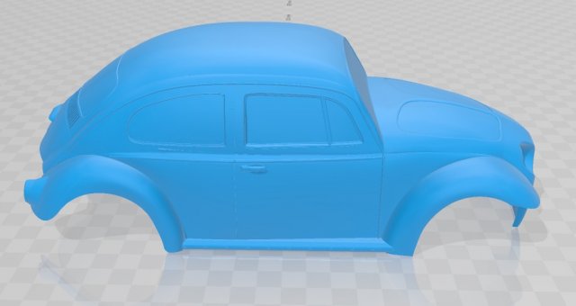 volkswagen baja bug printable body car 3D Print Model in Automotive ...