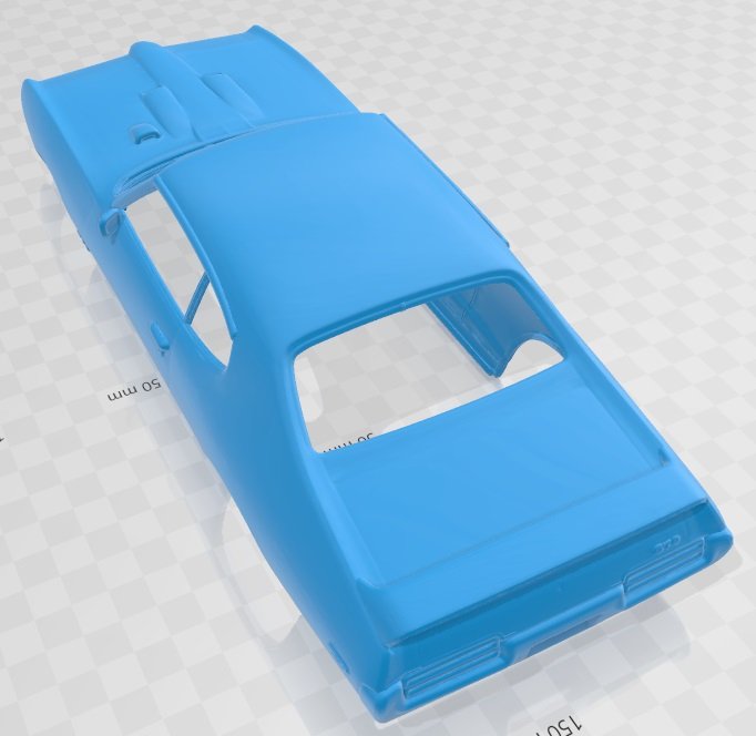 pontiac gto judge 1969 printable body car 3D Print Models in Automotive ...