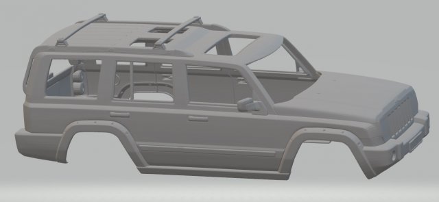 jeep cherokee printable body car 3D Print Model in Automotive 3DExport