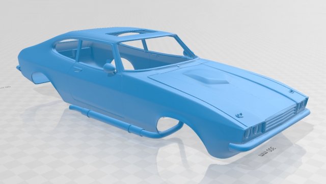 coupe hatchback printable body car 3D Print Model in Automotive 3DExport