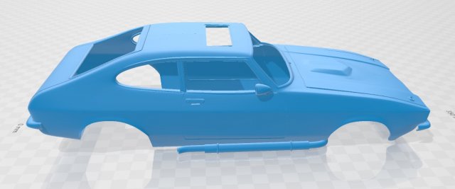 coupe hatchback printable body car 3D Print Model in Automotive 3DExport