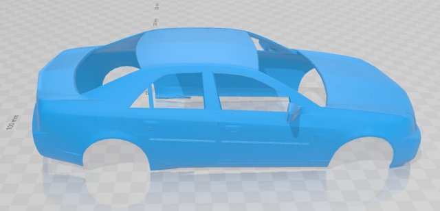 cts printable body car 3D Print Model in Automotive 3DExport