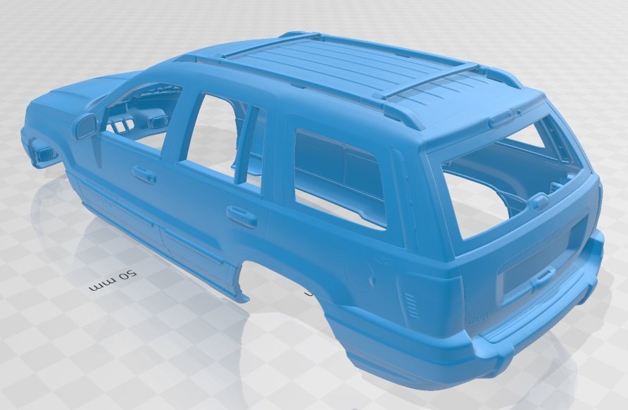 jeep grand cherokee 1998 printable body car 3D印刷モデル in 車 3DExport