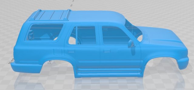 toyota 4runner 1992 printable body car 3D Print Model in Automotive ...