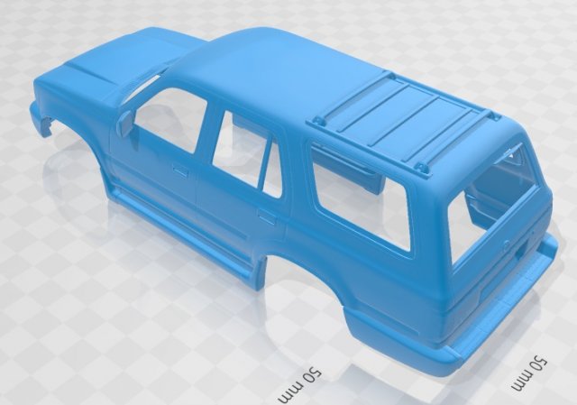 toyota 4runner 1992 printable body car 3D Print Model in Automotive ...