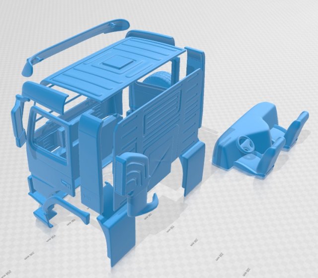 volvo fm truck 2010 printable truck 3D Print Model in Automotive 3DExport