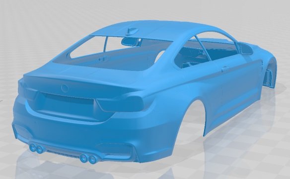 m4 printable body car 3D Print Model in Automotive 3DExport
