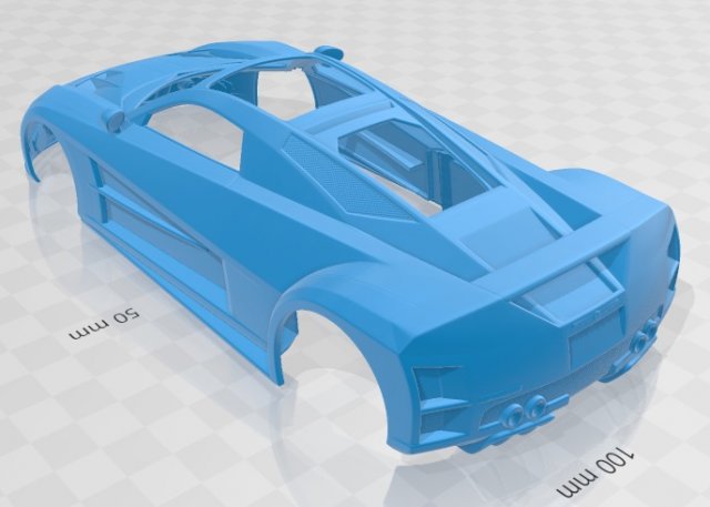 me 4-12 2004 printable body car 3D Print Model in Automotive 3DExport