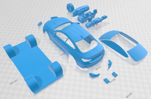 m4 printable car 3D Print Model in Automotive 3DExport