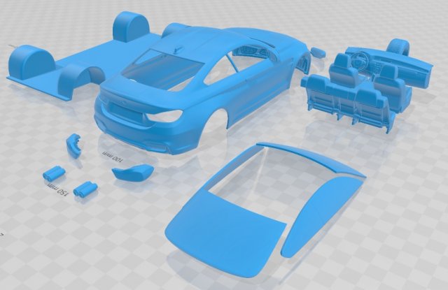 m4 printable car 3D Print Model in Automotive 3DExport