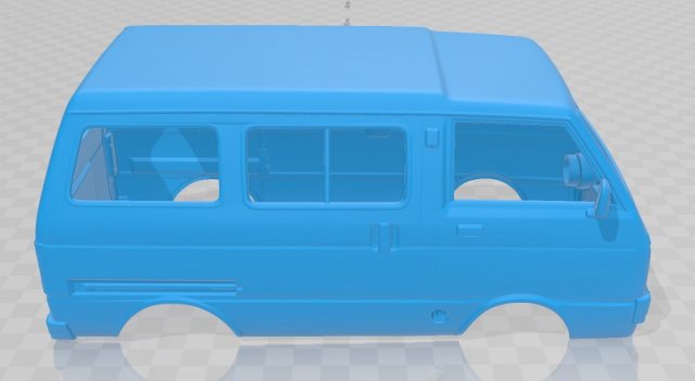 daihatsu hijet tianjin tj 110 1981 printable body van 3D Print Model in ...