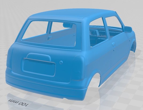 daihatsu mira 1998 printable body car 3D Print Model in Automotive 3DExport