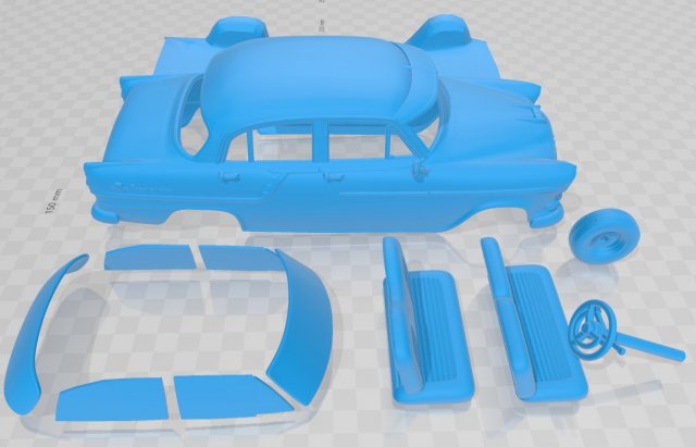 holden special 1958 printable car 3D Print Model in Automotive 3DExport