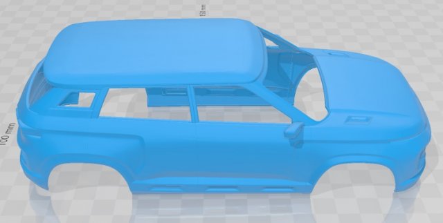 geely icon 2020 printable body car 3D Print Model in Automotive 3DExport
