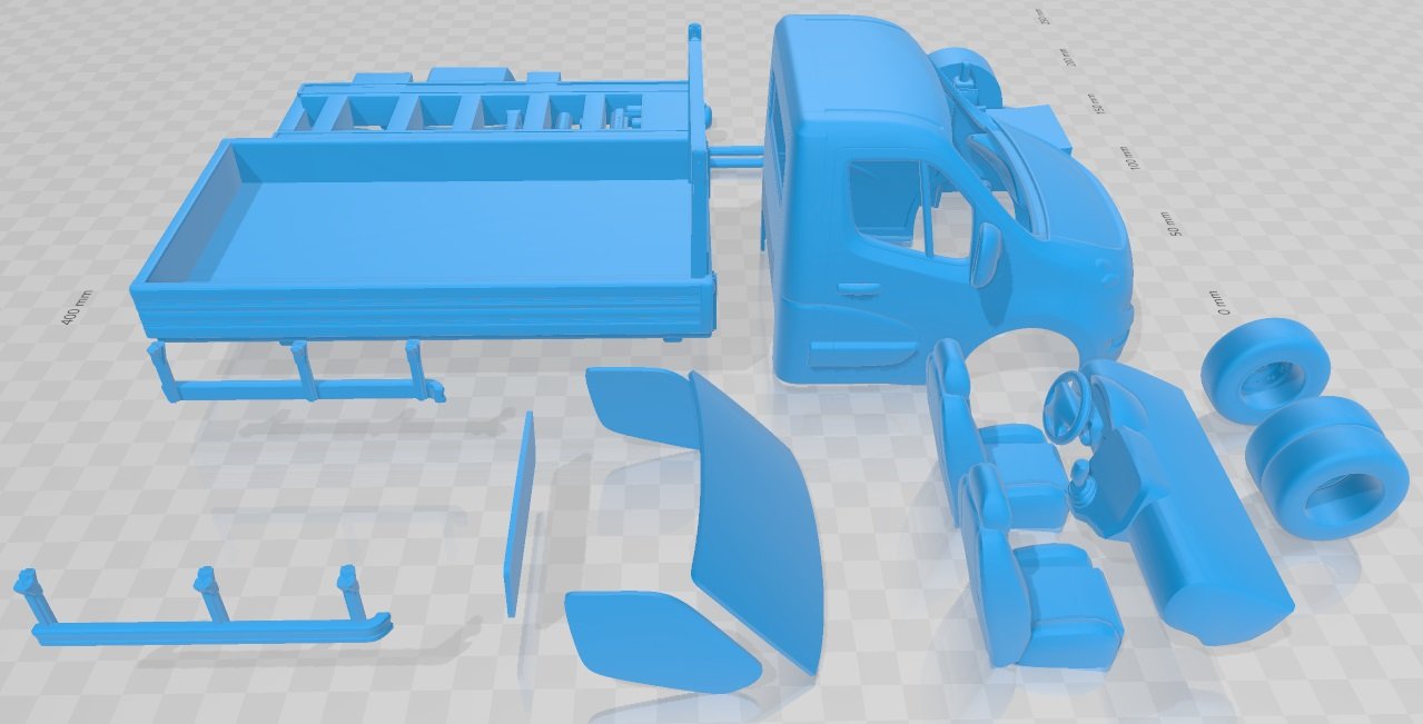 renault master tripper 2018 printable van 3D Print Models in Automotive ...