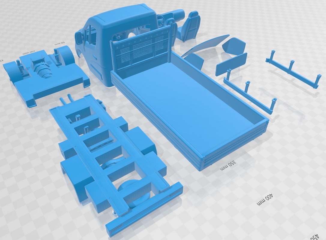 renault master tripper 2018 printable van 3D Print Models in Automotive ...