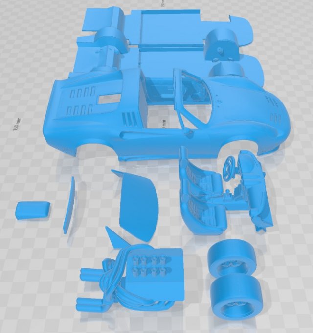 Veloce GTS 8 Printable Car 3D Print Model in Automotive 3DExport