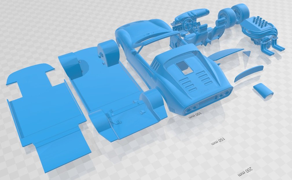 Veloce GTS 8 Printable Car 3D Print Models in Automotive 3DExport