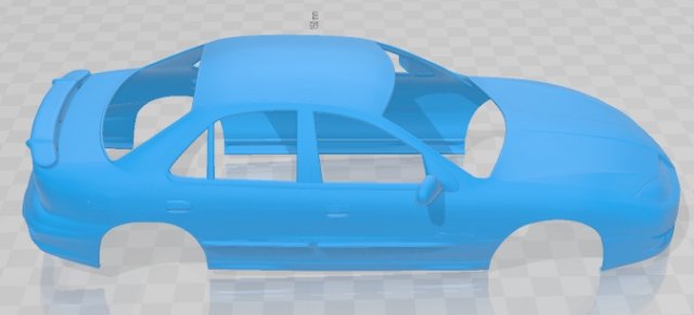 Pontiac Sunfire 2003 Printable Body Car 3D Print Model in Automotive ...