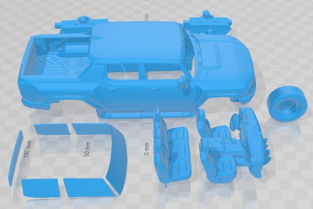 Hummer EV 2022 Printable Car 3D Print Model in Automotive 3DExport