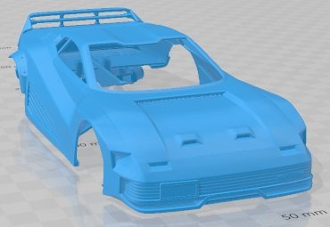 Quadra V-Tech Printable Body Car 3D Print Model in Automotive 3DExport
