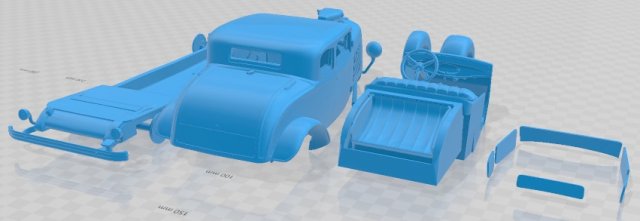 Coupe 1932 Custom Printable Car 3D Print Model in Automotive 3DExport