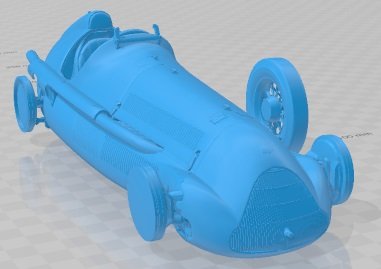 Alfa Romeo 158 Alfetta 1950 Printable Car 3D Print Models in Automotive ...