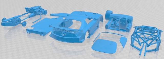 Toyota Supra JZA80 GT500 2005 Printable Car 3D Print Model in ...
