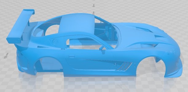 Ginetta G55 GT4 Cup 2011 Printable Body Car 3D Print Model in ...