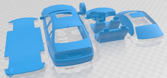 Series 3 E46 2004 Printable Car 3D Print Model in Automotive 3DExport