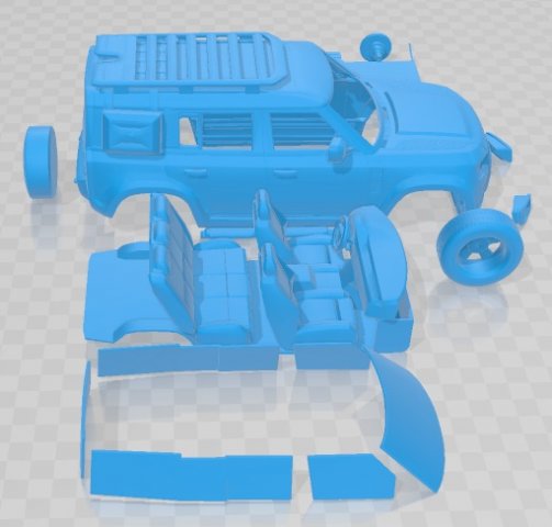 Land Rover Defender Explorer Pack Printable Car 3D Print Model in ...