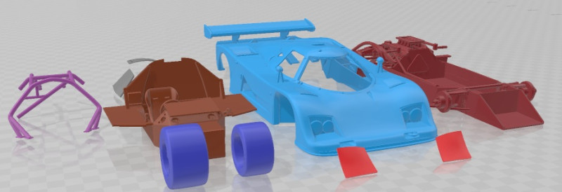 C100 1982 Printable Car 3D Print Model in Automotive 3DExport