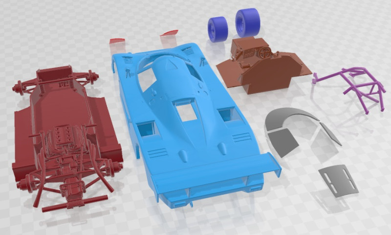 C100 1982 Printable Car 3D Print Model in Automotive 3DExport