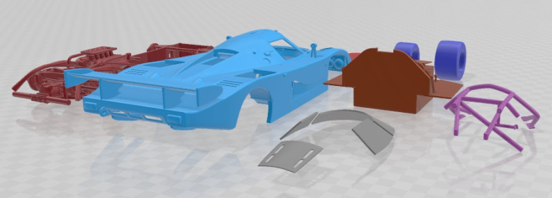 C100 1982 Printable Car 3D Print Model in Automotive 3DExport