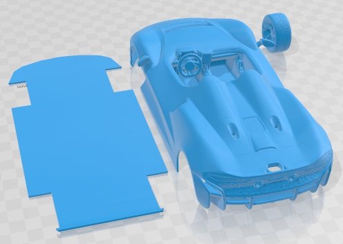 McLaren Elva Sport Hypercar Printable Car 3D Print Model in Automotive ...