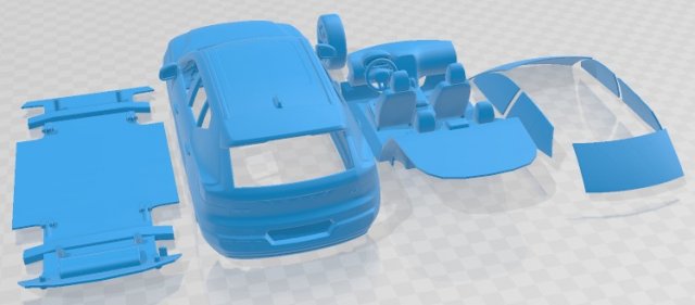 Volvo XC40 Recharge 2020 Printable Car 3D Print Model in Automotive ...