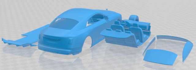 Specter Printable Car 3D Print Model in Automotive 3DExport